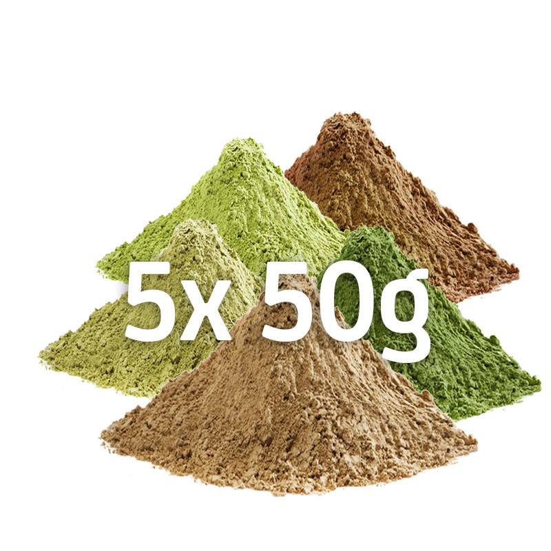 Sample 5x 50g – Kratom kaufen – günstig bei kratom-24.de